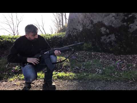 Trabzon of örtülü köyü otomatik  tüfek test atışı