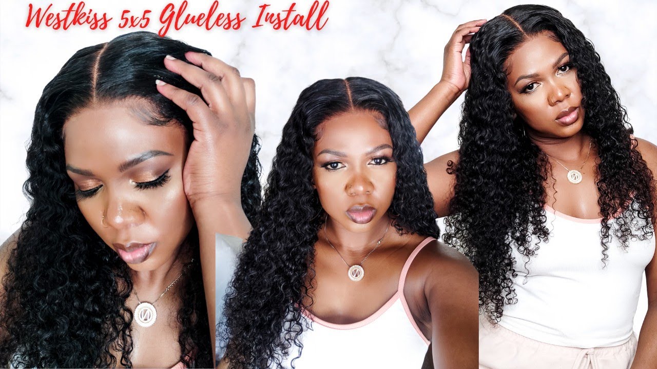 Detailed Glueless 5x5 Closure wig Install| PERFECT SUMMER&SPRING HAIR ...