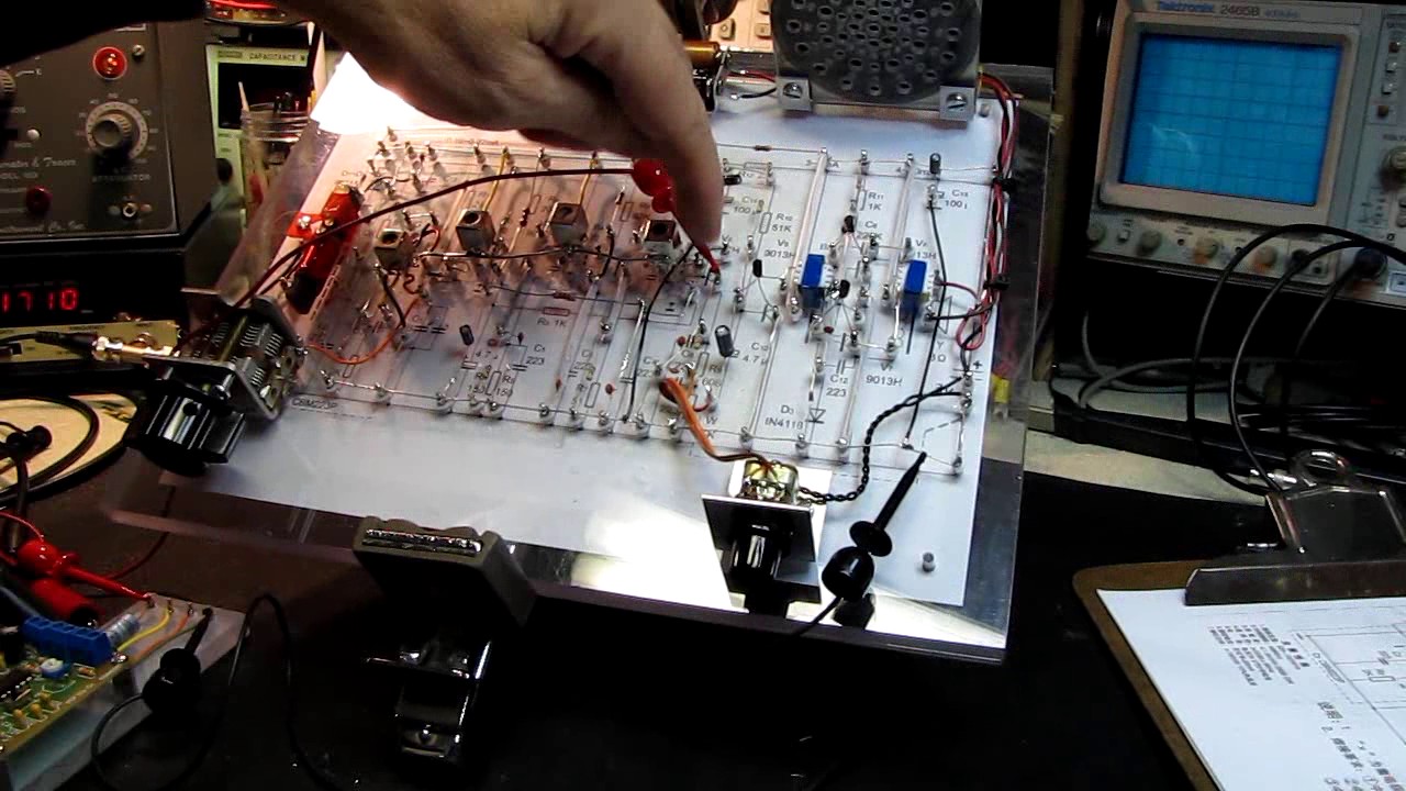10 Buck Test Bench - 7 Transistor Radio Video #1 Power Up - YouTube