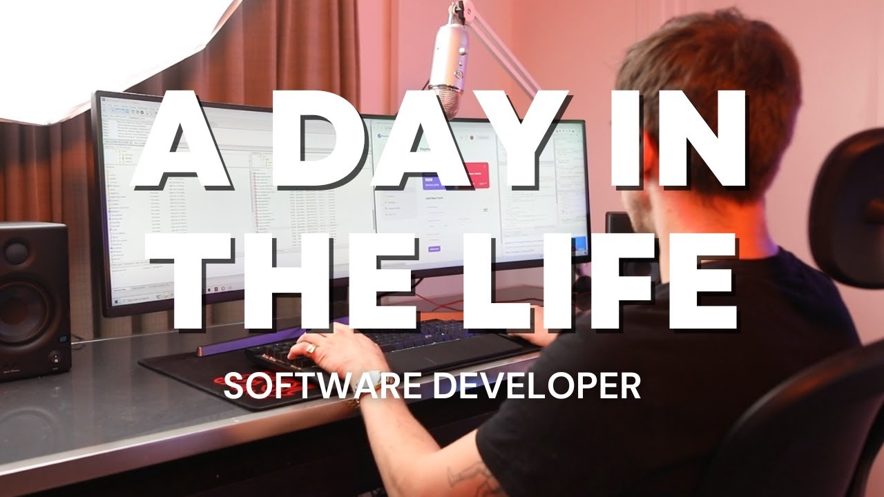 A REALISTIC Day In The Life Of A Software Engineer - YouTube