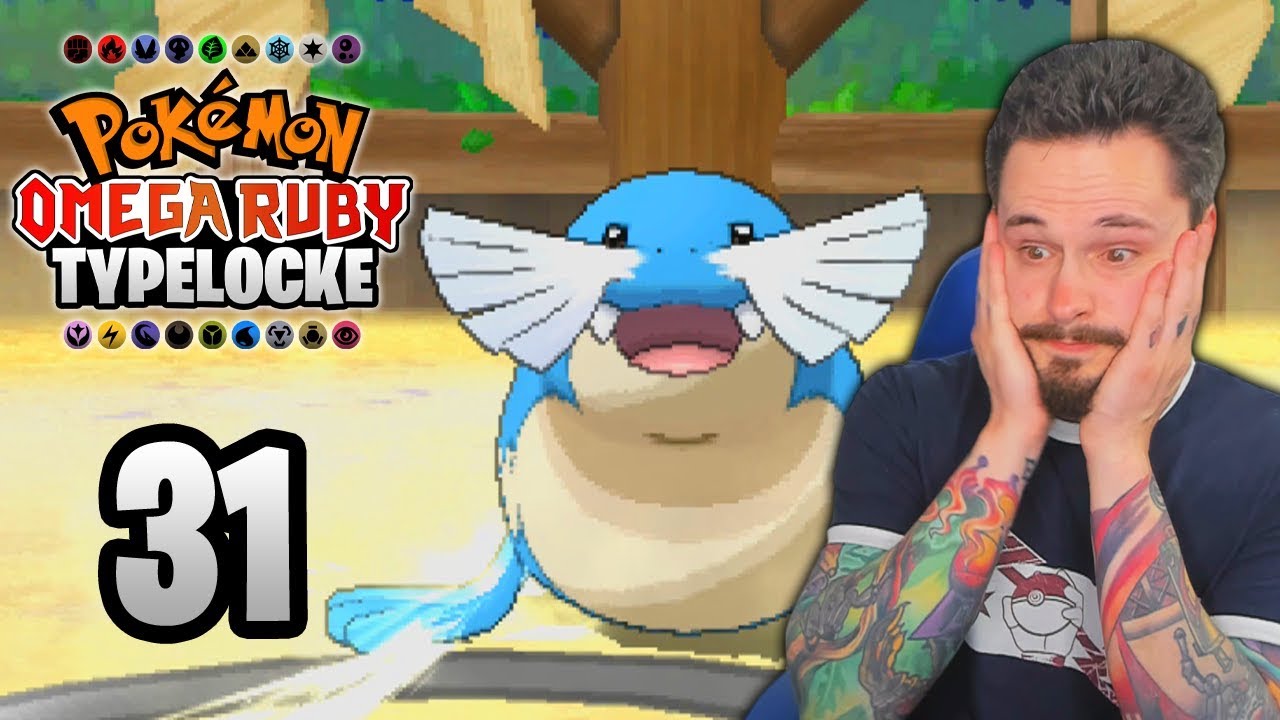 BIG ROUND BLUE BOI | Pokémon Omega Ruby Randomizer Typelocke Part 31 ...