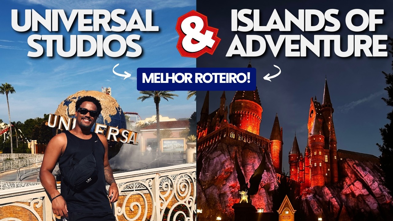 UNIVERSAL STUDIOS + ISLANDS OF ADVENTURE | MELHOR ROTEIRO E DICAS - YouTube