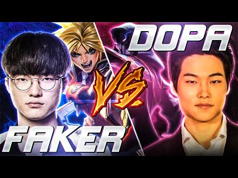 *DOPA TF vs FAKER* SEASON 9 battle of the MIDLANE GODS (Midbeast review ...