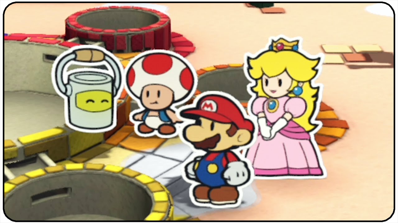 Paper Mario Color Splash Walkthrough Part 1 (7/7) - YouTube
