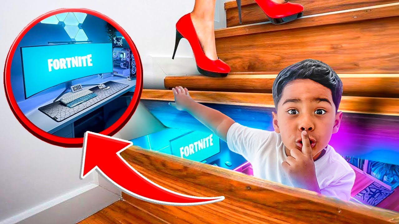 Zakyius Built A SECRET Room You’d Never Find! - YouTube