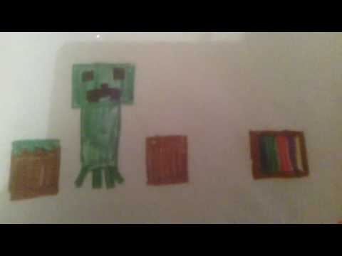DIY Minecraft pajamas top