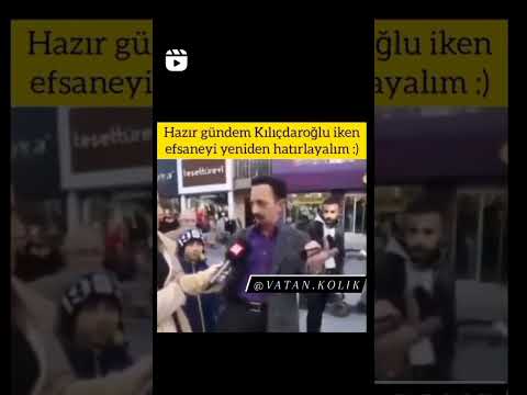 Kılıçdaroğlu gündüz yanan bir sokak lambasidir #kemalkılıçdaroğlu #chp