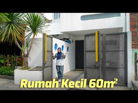 Rumah Mungil 60m2 yg Unik dan Menarik!