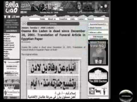 OSAMA BIN LADEN alias Cia-Agent Tim Osman - YouTube