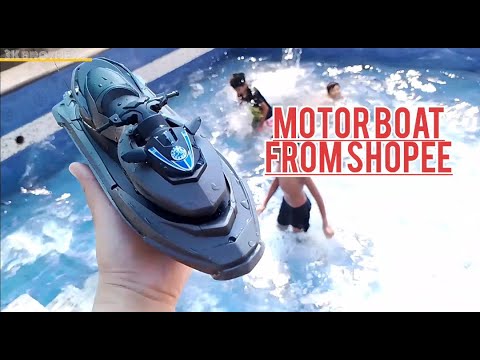 SPEED MOTOR BOAT TOY | from shopee | TOY#1 - YouTube