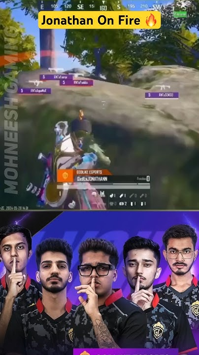 TEAM GODLIKE VS REVENANT ESPORT😍GodL JONATHAN 1v4 CLUTCH🥵#jonathan #godlike #revenant #bgmi # ...