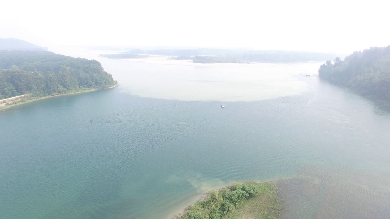 Waters Converge Fraser River Chilliwack BC DJI 0009 - YouTube