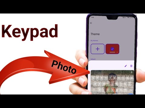 keypad mein photo kaise lagaen how to keyboard photo set - YouTube
