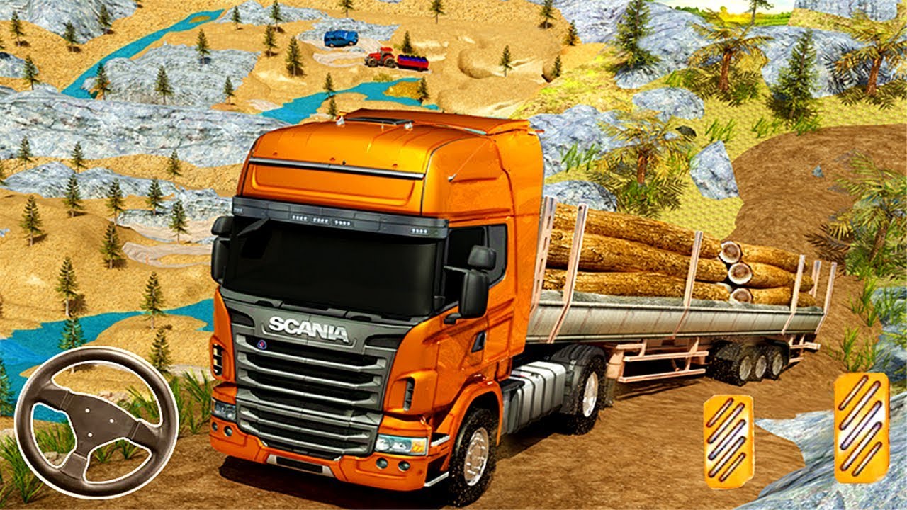 Off-road Truck Simulator Game：off road big truck driver simulator ...