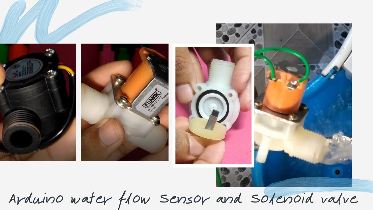 Arduino Water Flow Sensor With Solenoid Valve Automatic Bottle Filling Bestonic Lab Youtube