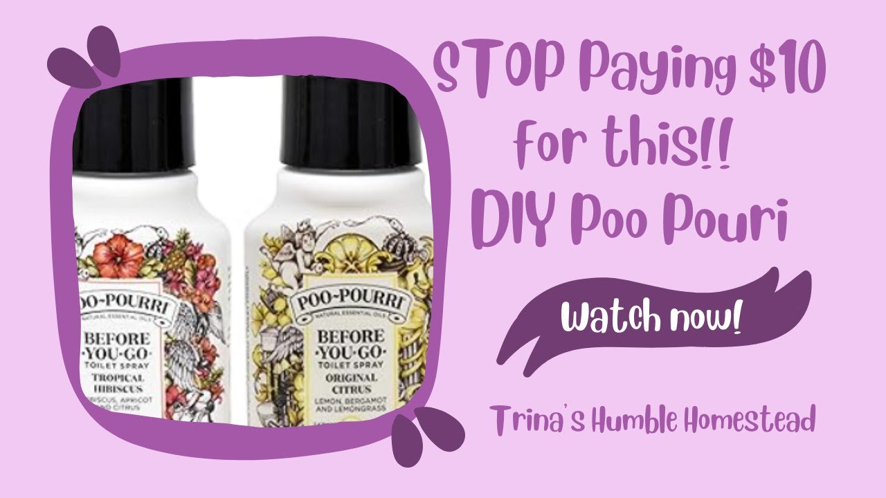 I Spent Just Pennies on Poo Pouri and Got AMAZING Results! DIY - YouTube