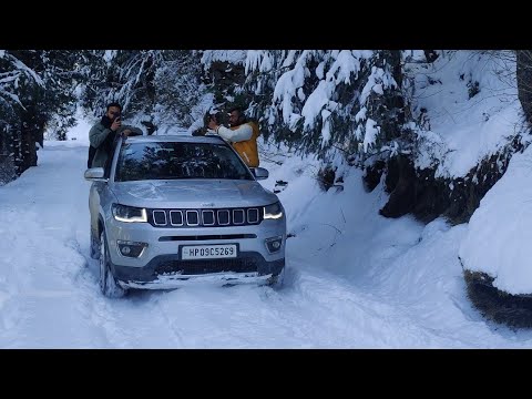 Exploring first snow of 2021 in a Jeep Compass 4×4. - YouTube