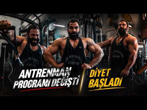 DİYET BAŞLIYOR | ANTRENMAN SİSTEMİ DEĞİŞTİ | DETAYLI GÖĞÜS ANTRENMANI
