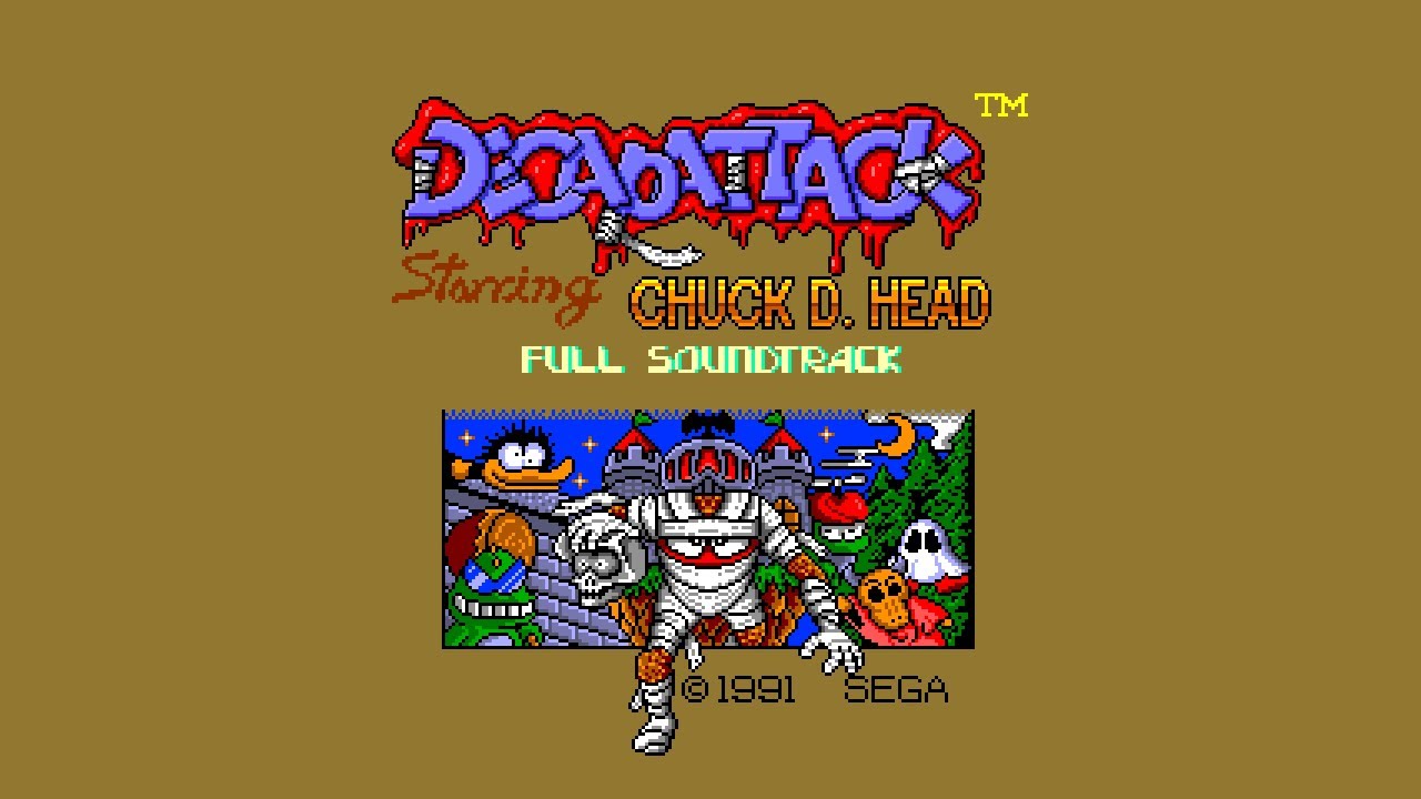 Decap Attack - Full Soundtrack (Genesis, Filtered) [Oscilloscope View ...