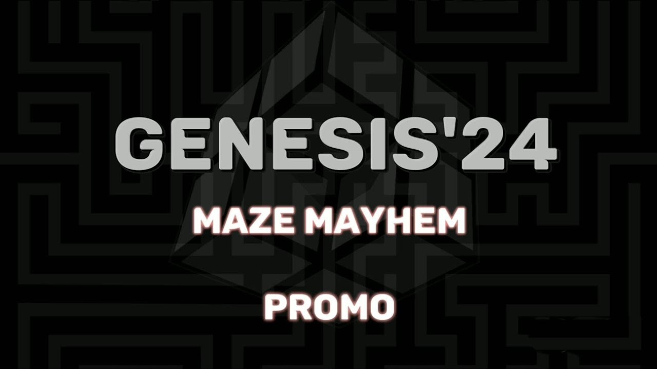 Genesis '24 : Maze Mayhem Promo - YouTube