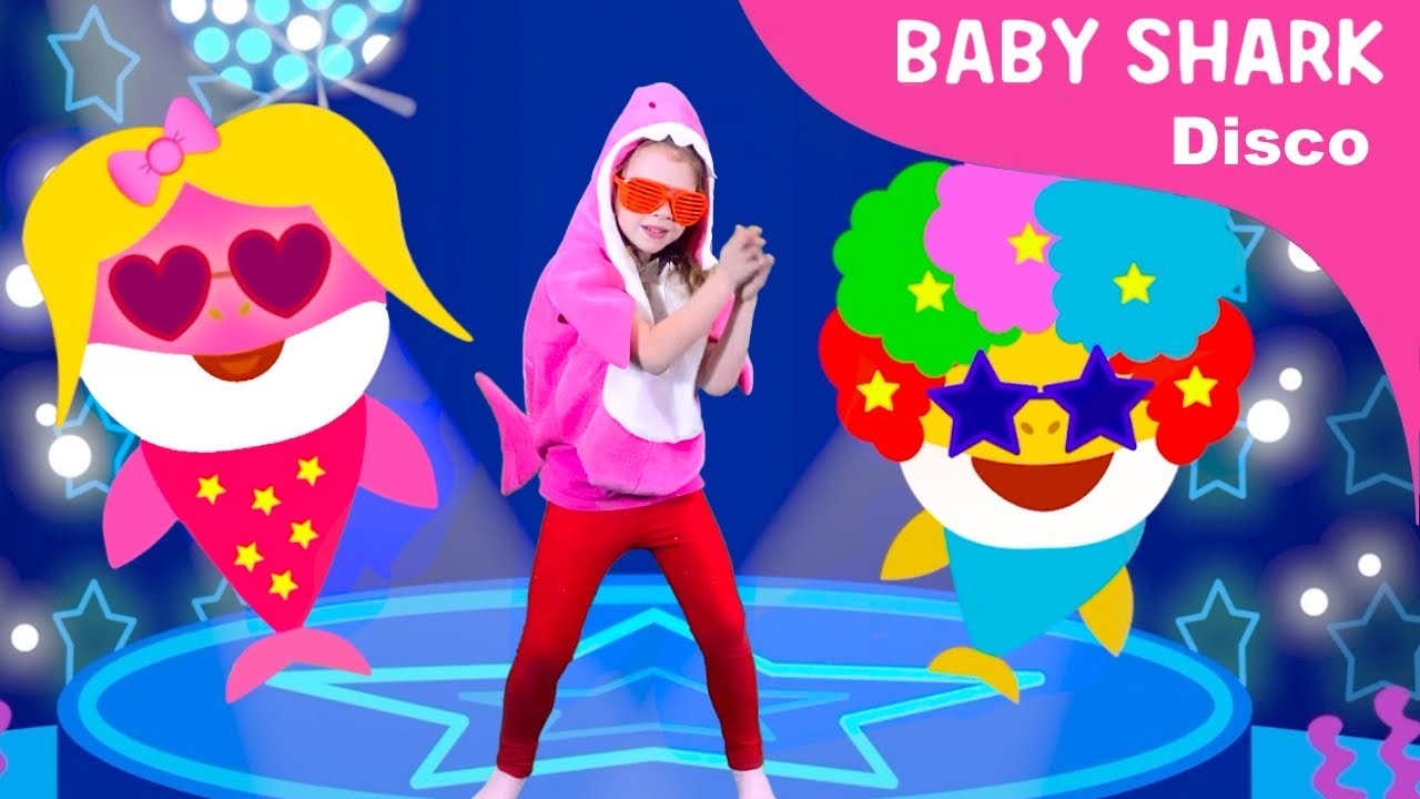 Disco Sharks | Baby Shark | Dance version by Kids Music Land - YouTube