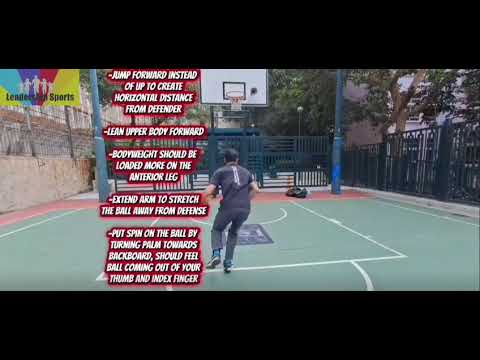 LAYUP IS NOT JUST JUMPING UP| LEARN TO JUMP HORIZONTALLY TO FINISH ...