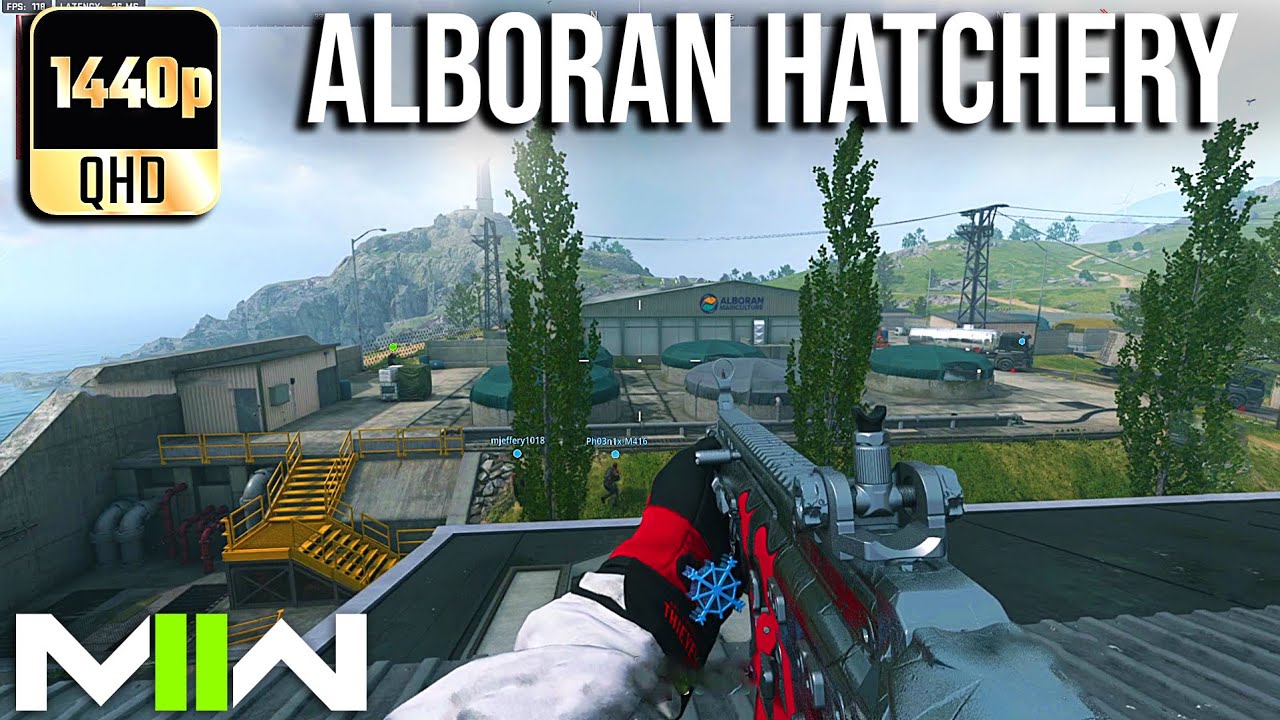 MW2- New Season 3 Alboran Hatchery 6v6 Map 30 Kill Full Gameplay! (No ...