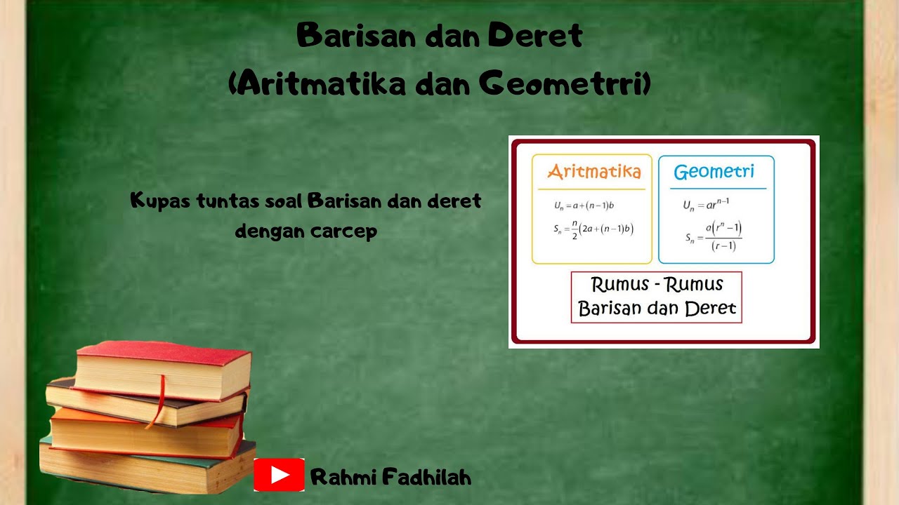 Carcep!!! Matematika- Barisan dan deret-Carcep Deret aritmatika dan ...