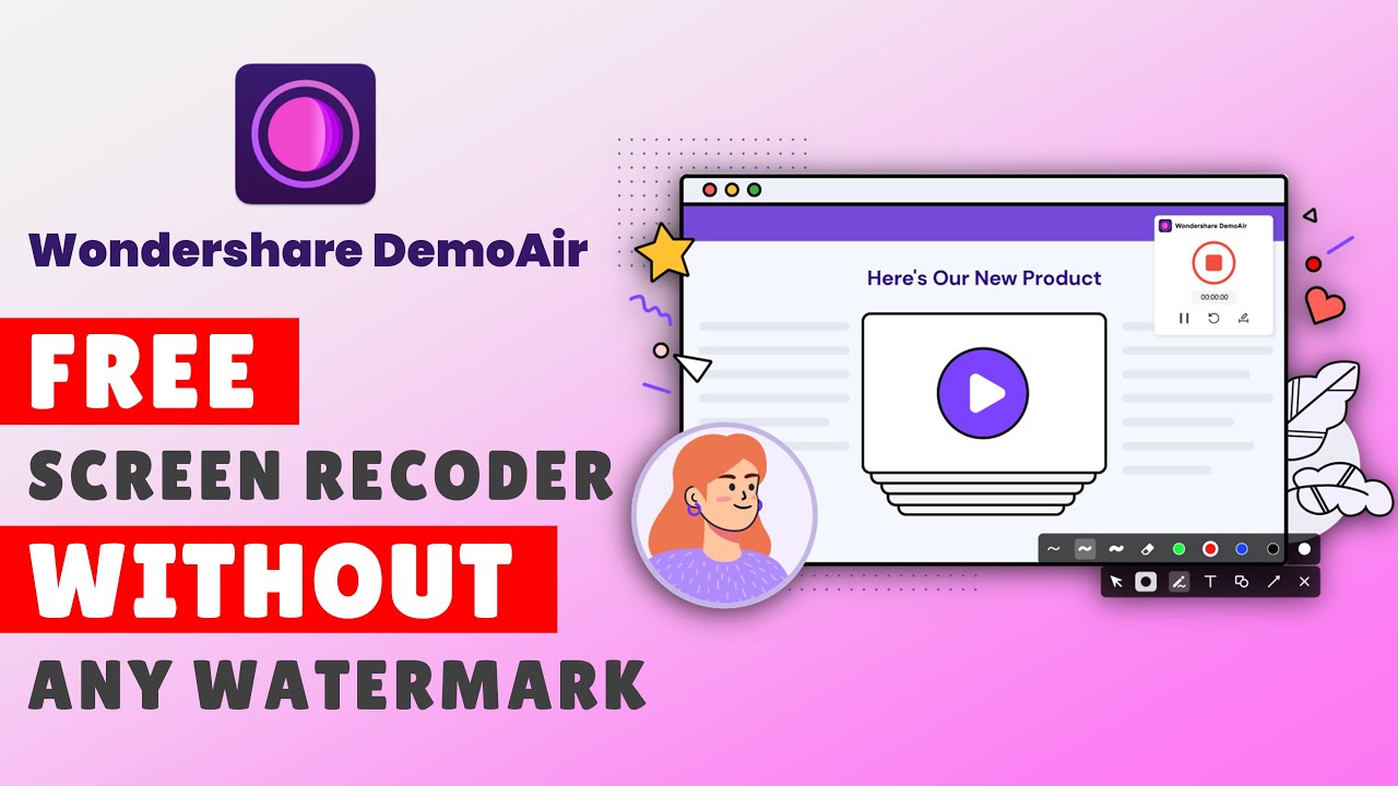 16.Free online screen recorder without watermark - Wondershare DemoAir ...