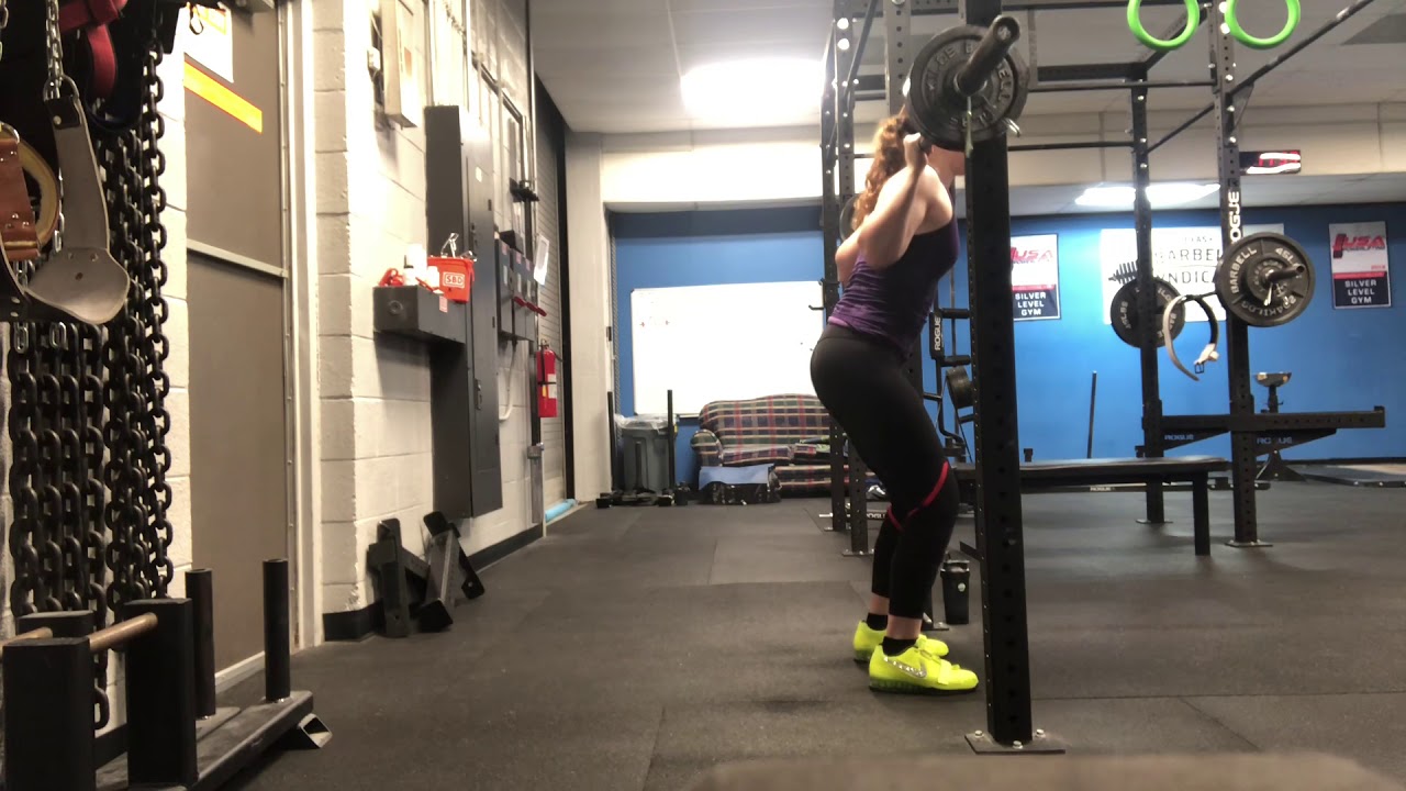 Week 1 Day 4 Set 4 Double pause squats 6x3@105 - YouTube