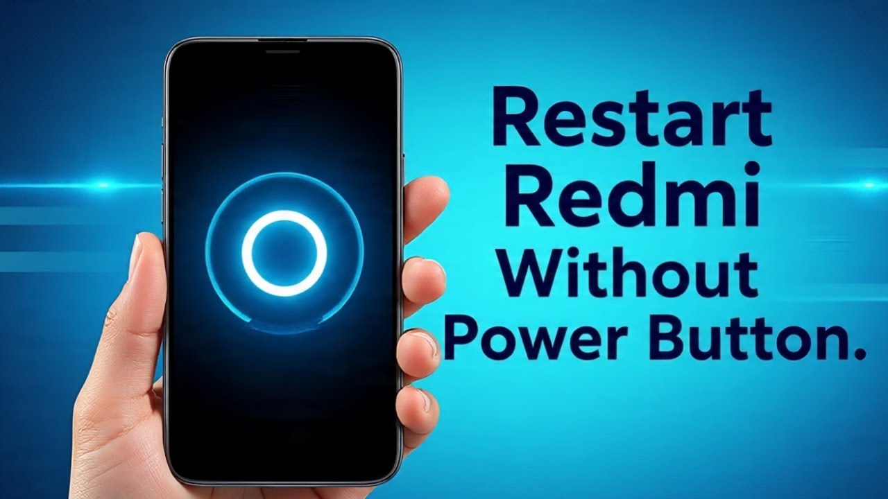 How to Restart Phone without Power Button in Redmi - YouTube