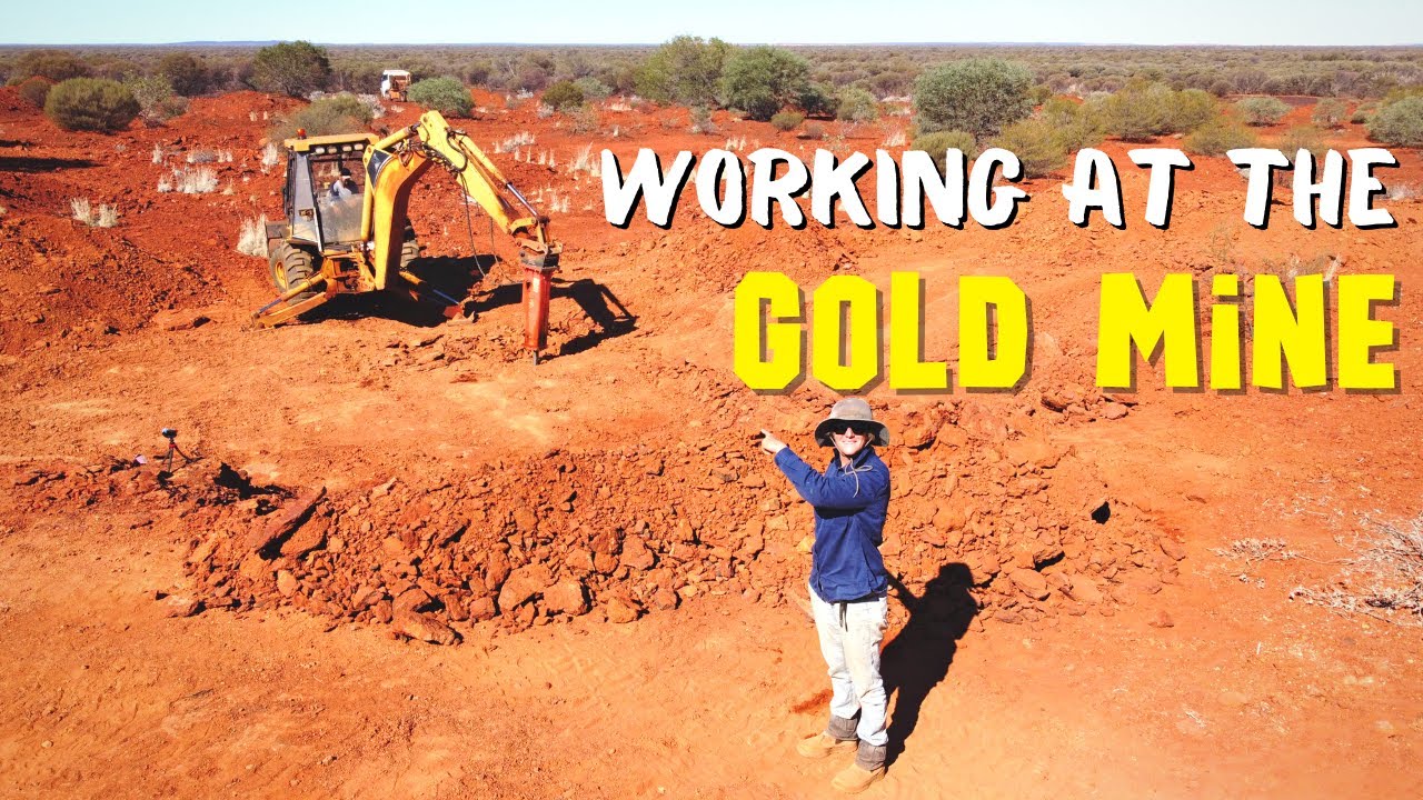 Searching for the Big Gold at the Gold Mine - Day 2 - YouTube