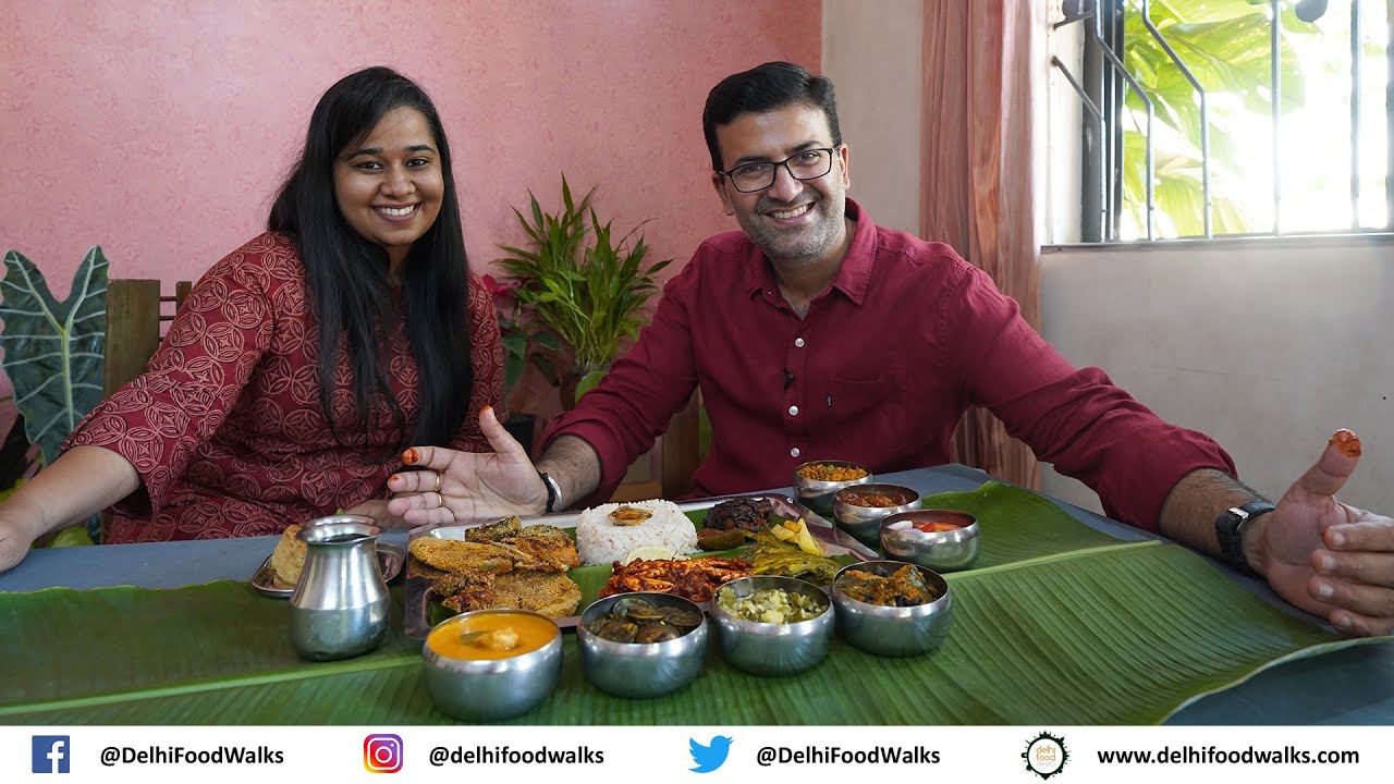 Massive Goan Bhatkar (landlord) Thali l CAFREAL PAAPLET, BHARILLYO ...