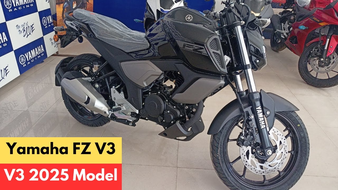 New Yamaha Fz v3 2025 Model | Yamaha Fz v3 Bike Review - YouTube