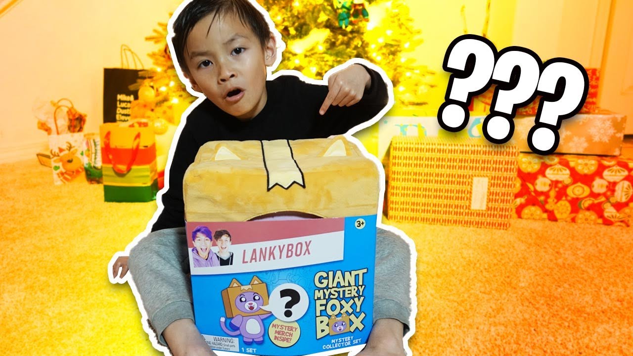 Giant Mystery Foxy Box LANKBOX | Saxton - YouTube