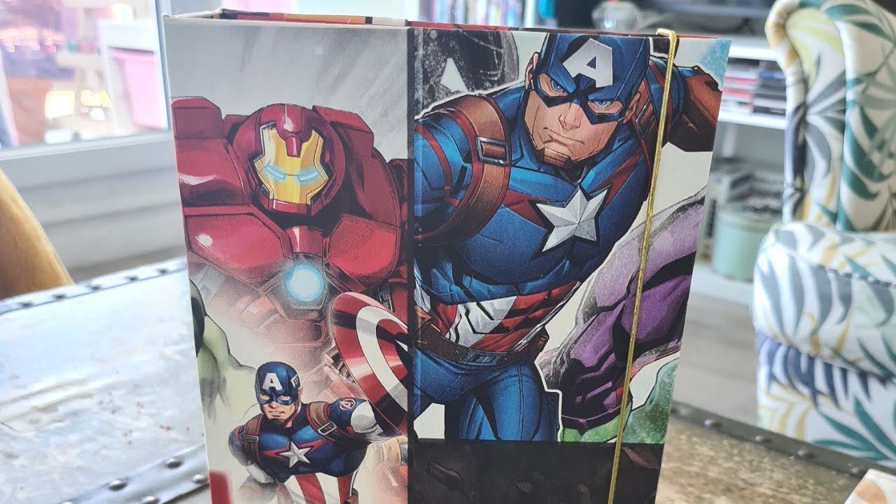 TUTO ALBUM MARVEL P1 - YouTube