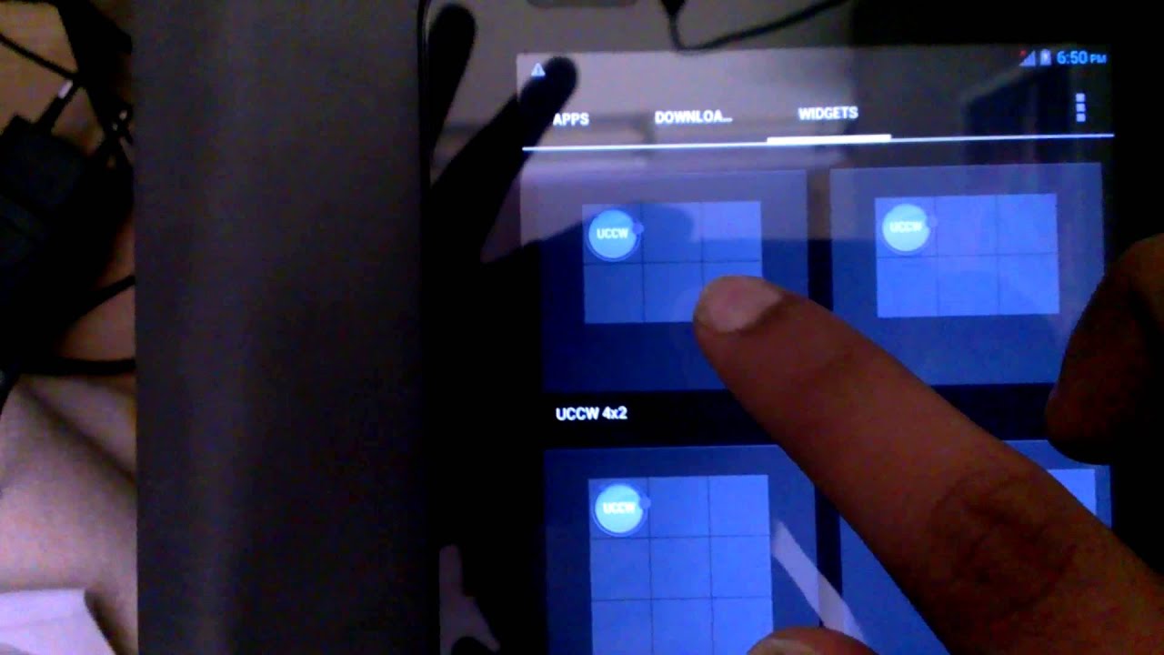 htc sense 4 weather clock uccw skin - YouTube