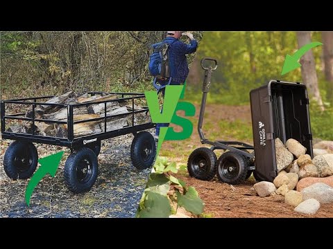 Gorilla Cart vs Strongway Cart: Best Utility Cart for You? - YouTube