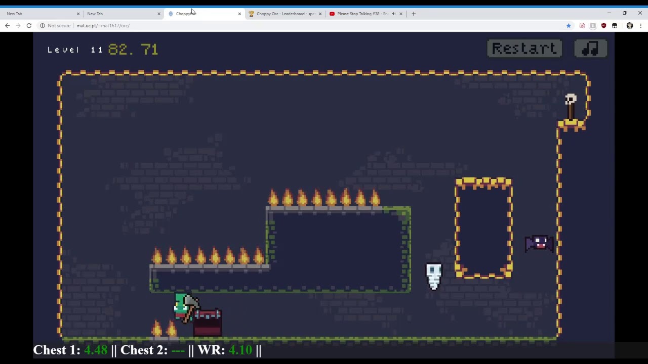Choppy Orc Speedrun (PB 124.2) - YouTube