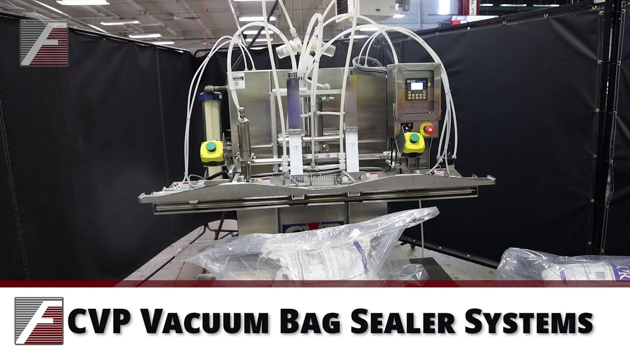 CVP Vacuum Bag Sealer Systems Demonstration - YouTube