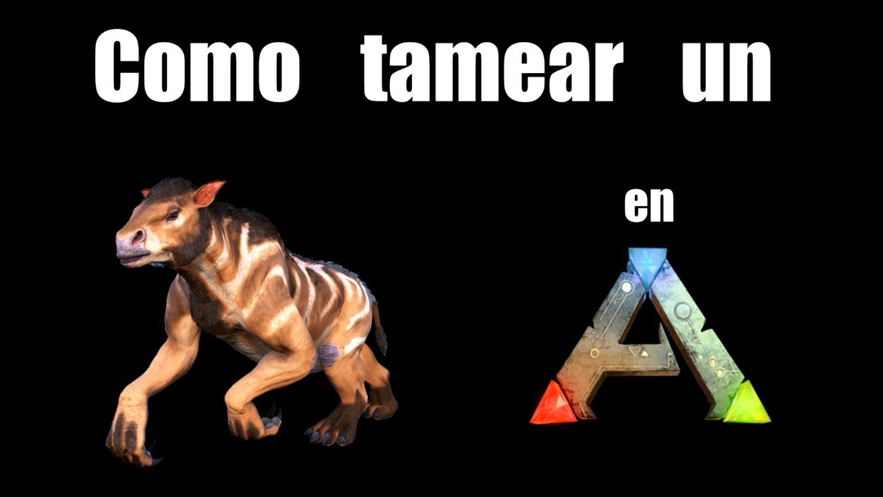 Como tamear/domar un Calicoterio en Ark Survival Evolved///Piotr ...