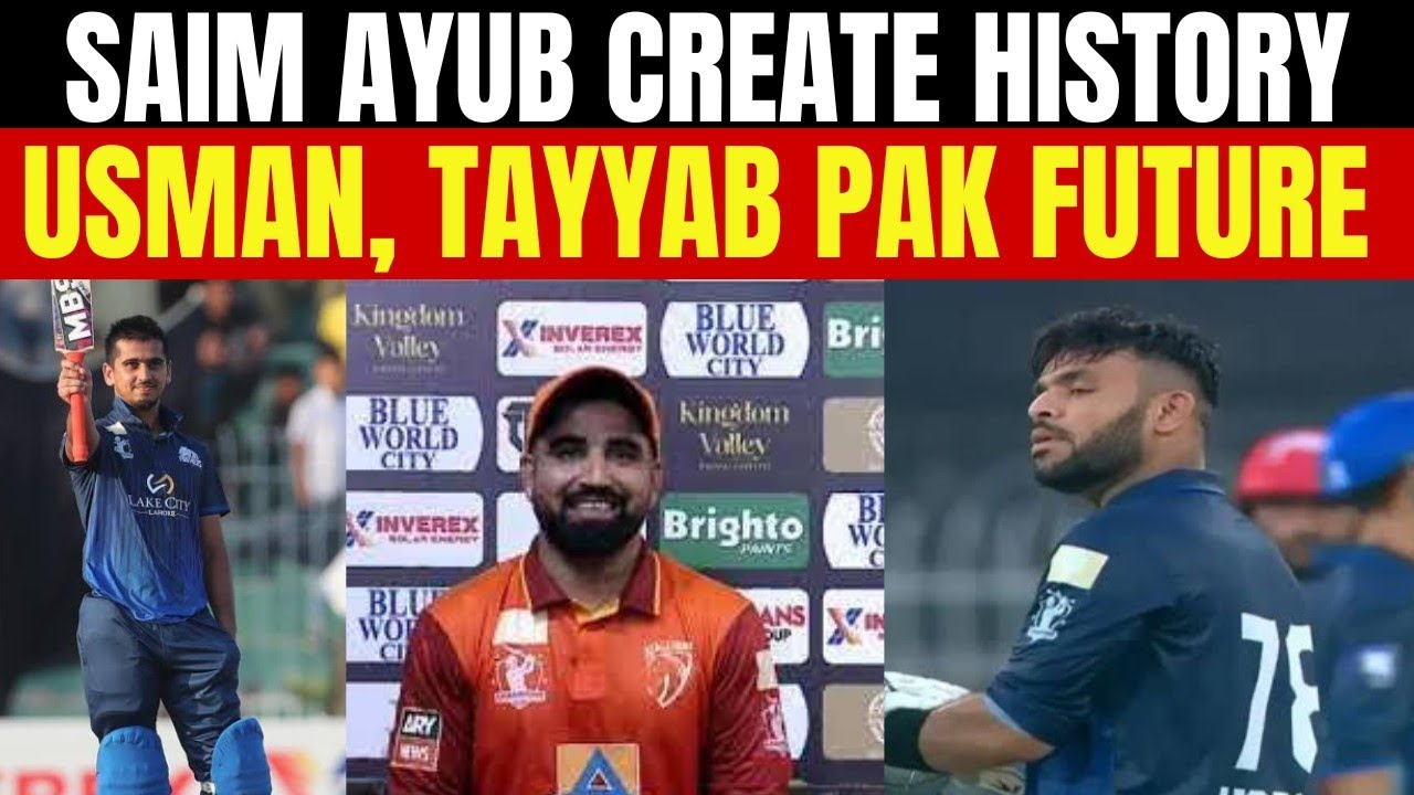 Saim Ayub Heroice 156 create history | Usman Khan, Tayyab Tahir Pak ...