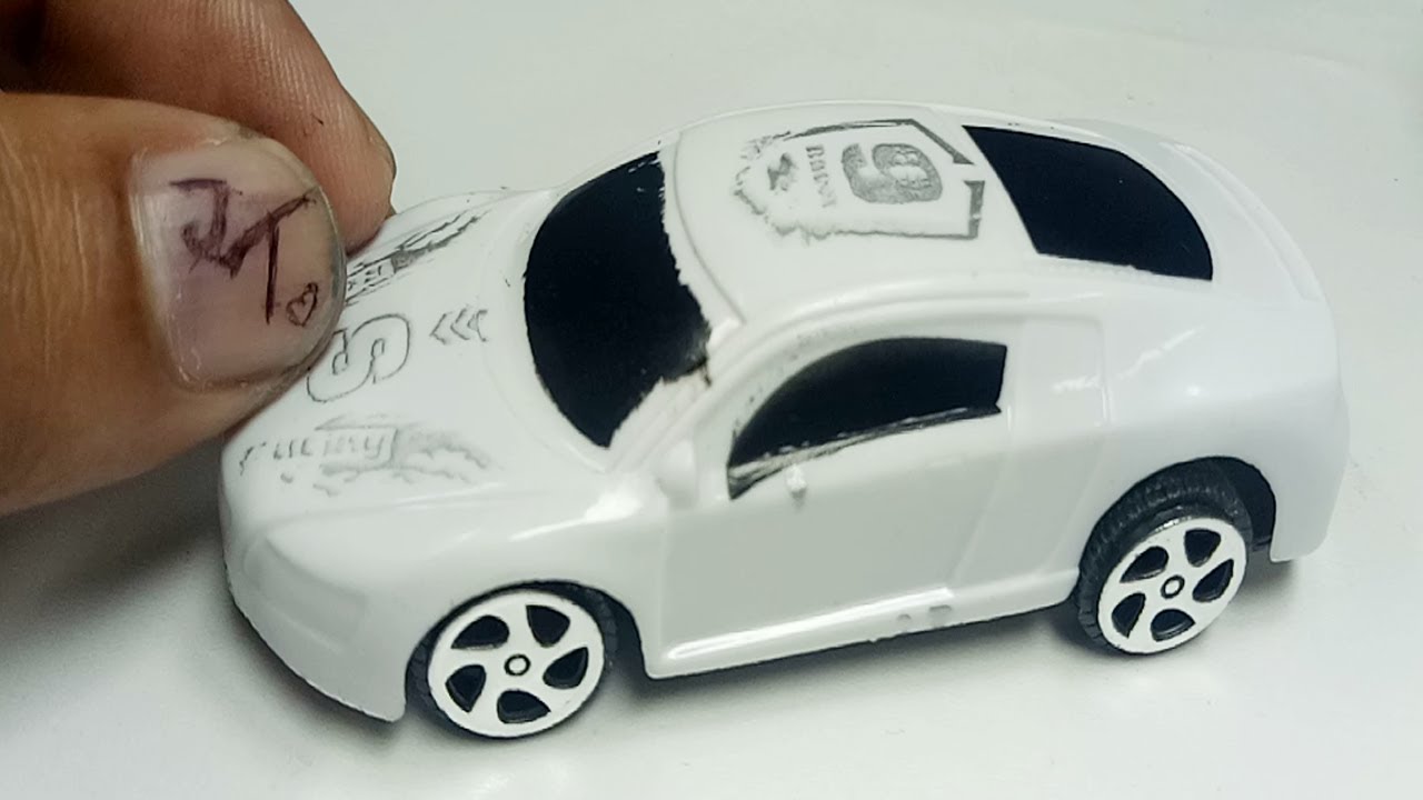 White Car ~ Toy Cars ~ My Toy Car ~ Kids Car ~ Toys | Jawdan Toys - YouTube