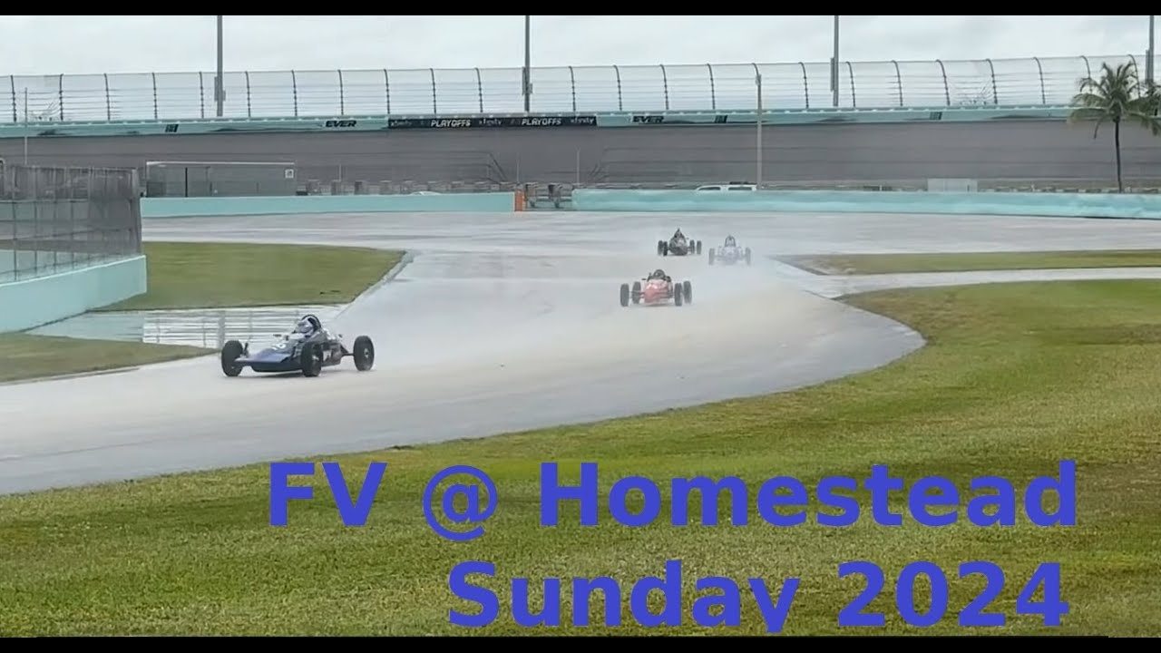 Formula Vee @ Homestead Sunday - 2024 SCCA Majors - YouTube