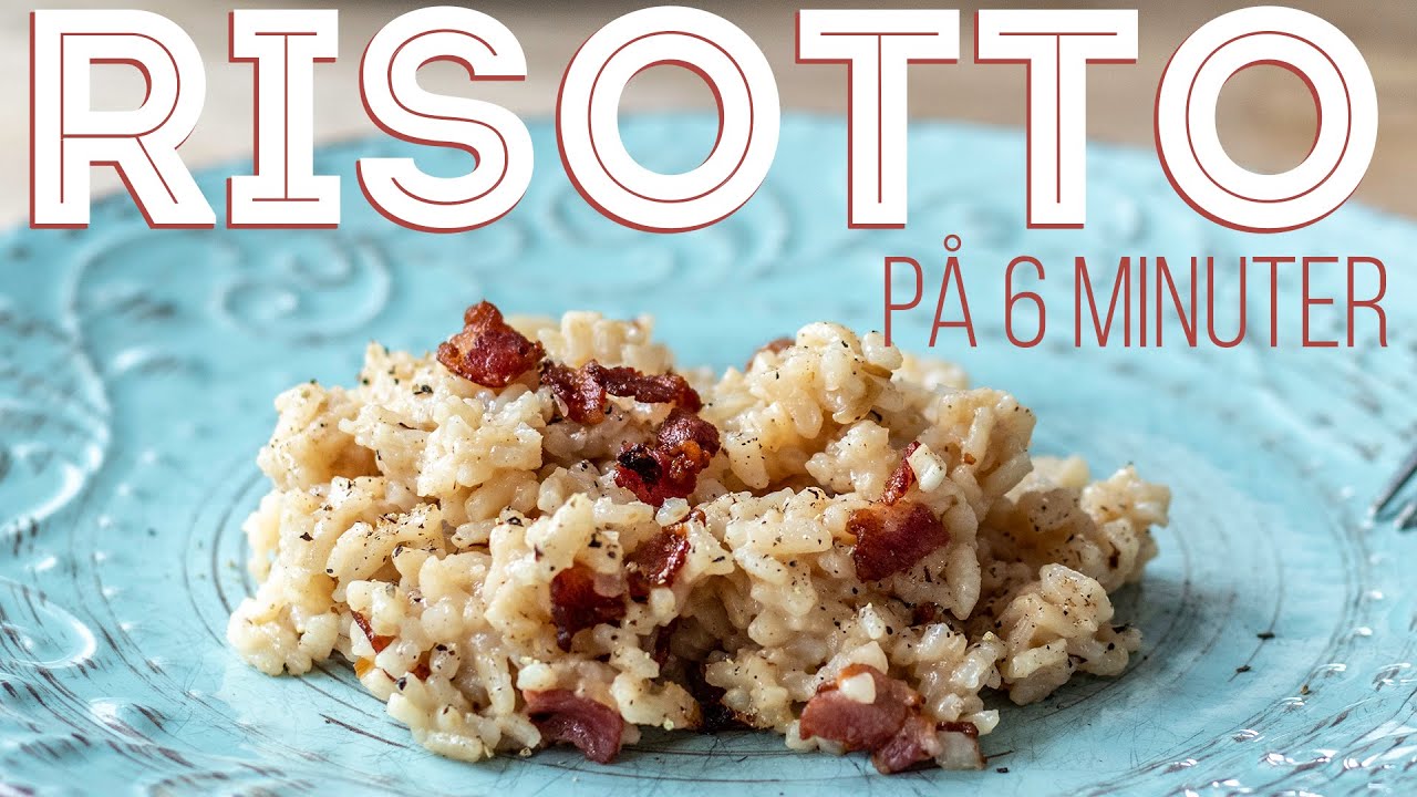 RISOTTO | på 6 minuter i Crock-pot express - YouTube