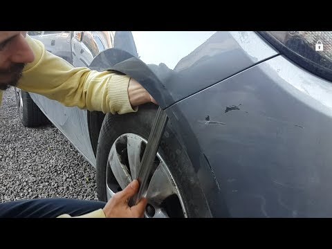 Boyasız Göçük Düzeltme - car dent repair pdr -part2