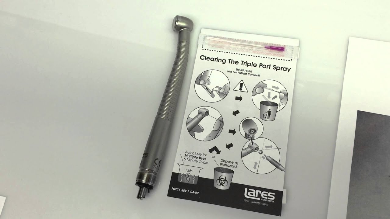 Unclogging Lares 757 high speed HP with tool (Engler) - YouTube