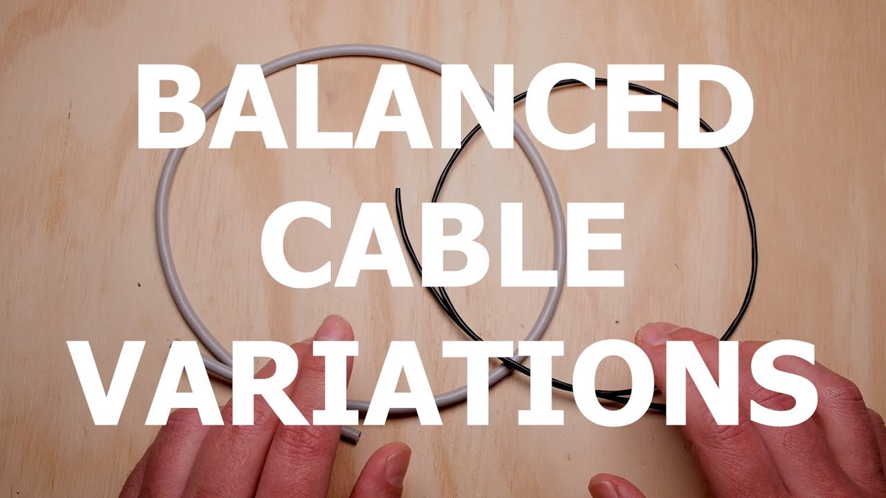 Balanced Cable Variations - YouTube