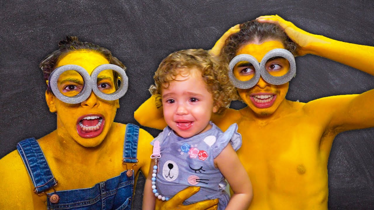 OS MINIONS E UM BEBÊ! - YouTube