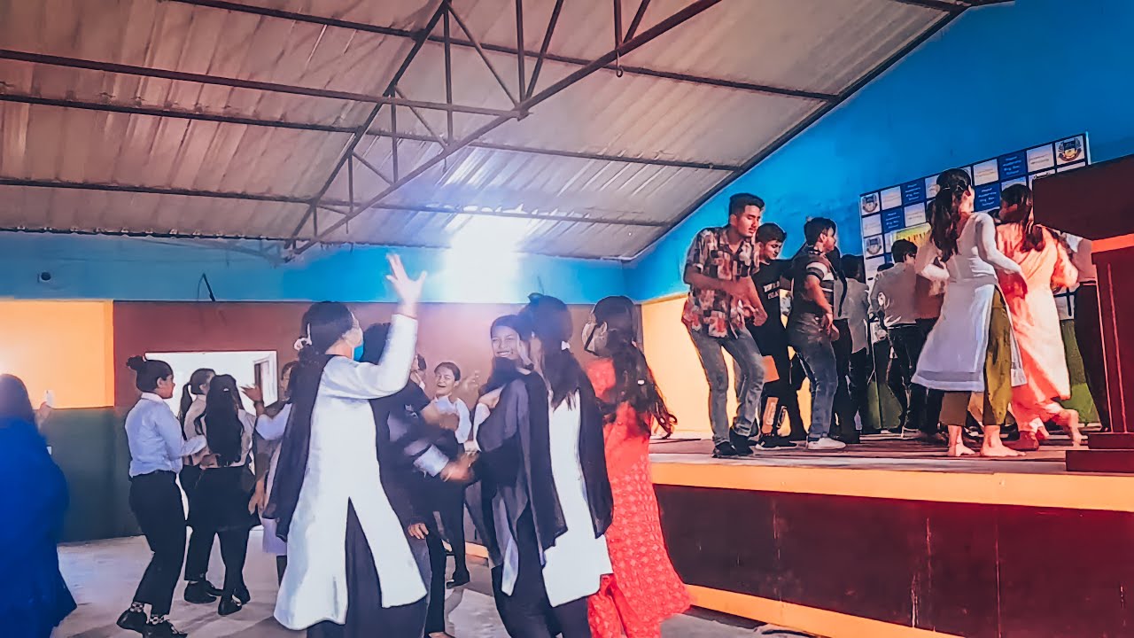 Nepal Darshan college teej program - YouTube